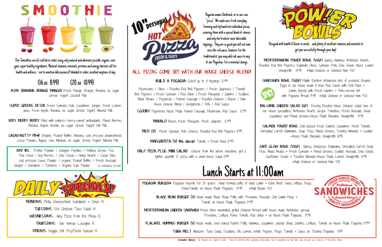 Cafe Pogacha – Breakfast Lunch Espresso Catering Happy Hour in downtown ...